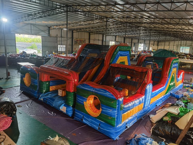 Obstacle Courses - GoWild Castles & Party Hire Greenbank Queensland